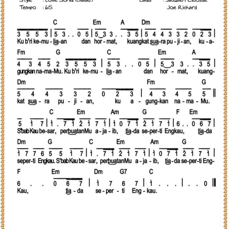 Jual E Book Lagu Rohani Chord & Not Angka + Bonus 400an Partitur Satb / Ps - Kaset Cd / Dvd Di ...