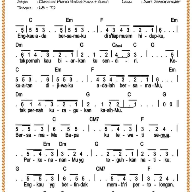 Jual E Book Lagu Rohani Chord & Not Angka + Bonus 400an Partitur Satb ...