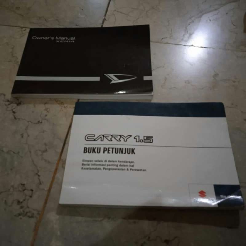 Jual Fs Manual Book/ Buku Pedoman Pemilik Daihatsu Xenia & Suzuki Carry 1.5 Di Seller Noelle ...