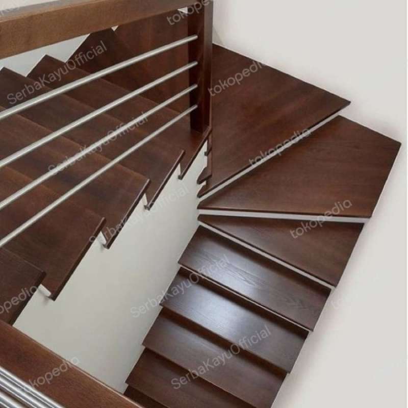 Jual Papan Trap Tangga Kayu Full Finishing Di Seller Owl Store ...