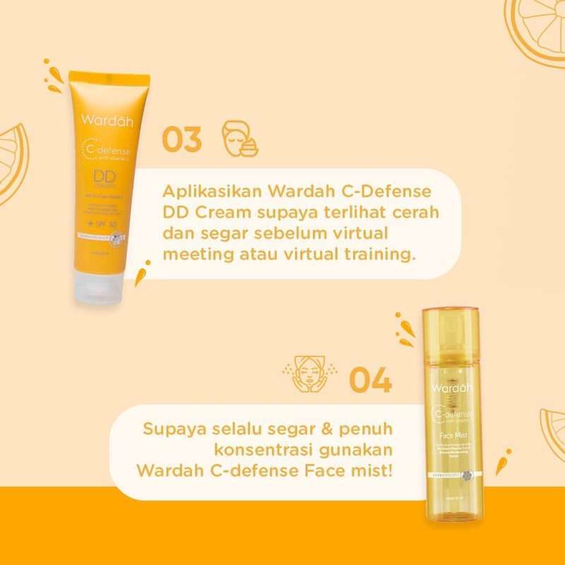 Jual Wardah C-defense Series Indonesia / With Hi-grade Vitamin C ...