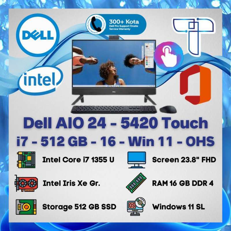 Jual Dell Inspiron 5420 Aio All In One Touch I7 - 512gb - 16 - Win11 ...