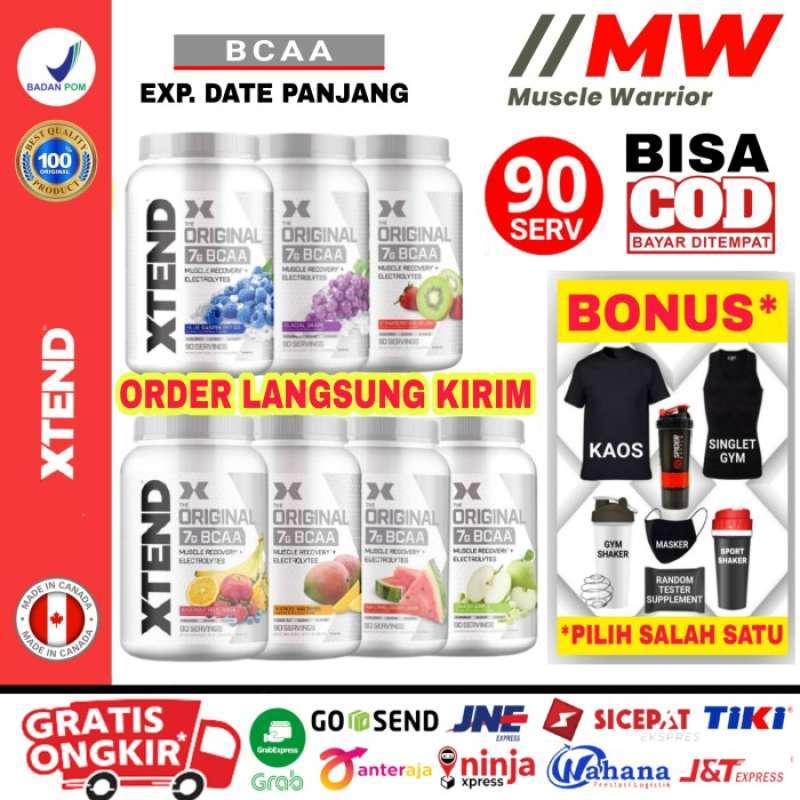 Promo Xtend Bcaa 90 Serv Scivation Xtend Bcaa 90 Servings X Tend Bcaa X-tend Diskon 23% Di ...