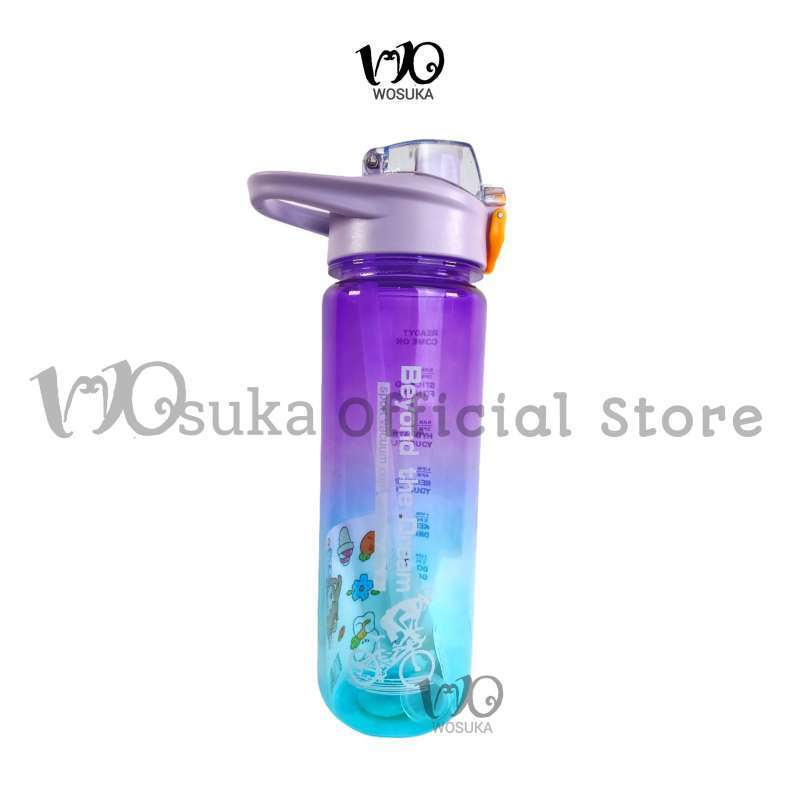 Promo Wosuka Botol Air Minum Olahraga Motivasi Gradiasi Beyond The ...