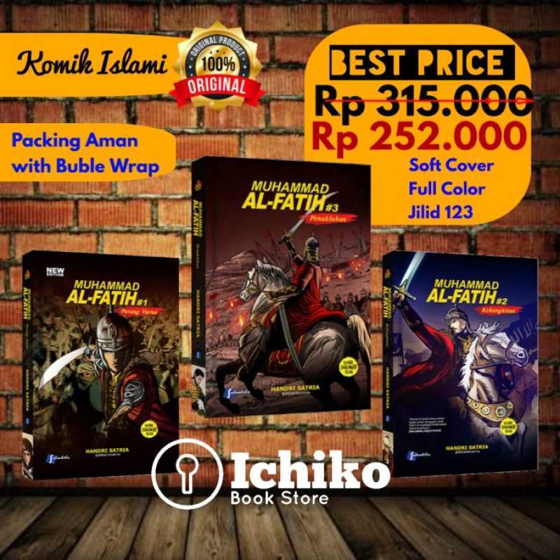 Promo Komik Muhammad Al Fatih Jilid 1 2 3 - Complete Series - Original Diskon 26% Di Seller Huka ...