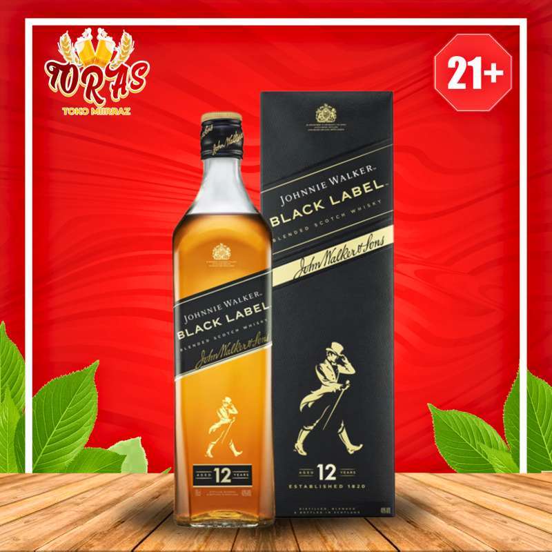 Promo Johnnie Walker Black Label Blended Scotch Whisky 700ml Diskon 36% Di Seller Toras Indo ...