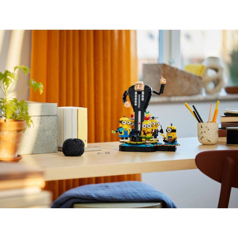 Jual Lego Original Minions 75582 Brick-built Gru And Minions - Mainan ...