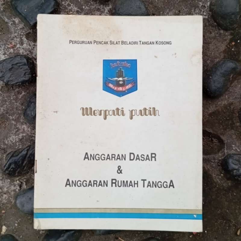 Jual Buku Ad & Art Perguruan Pencak Silat Merpati Putih Jadul Di Seller ...