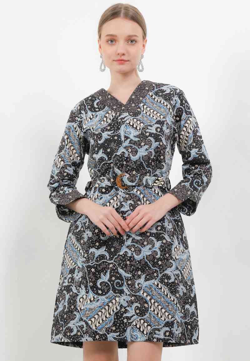 Promo Arjuna Weda Sackdress Batik Sawat Seno 19142024 - Biru Diskon 50% ...