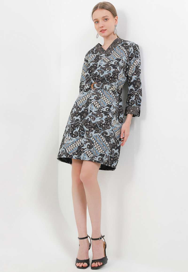 Promo Arjuna Weda Sackdress Batik Sawat Seno 19142024 - Biru Diskon 50% ...
