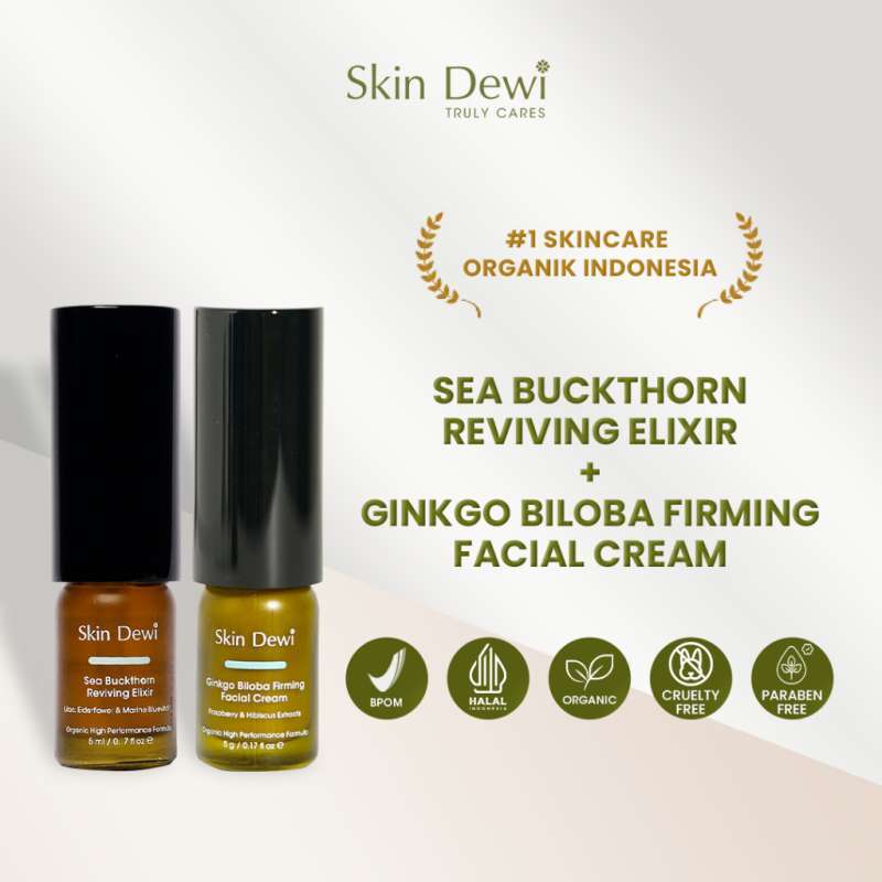 Promo Sea Buckthorn Reviving Elixir5ml + Ginkgo Biloba Firming Facial ...
