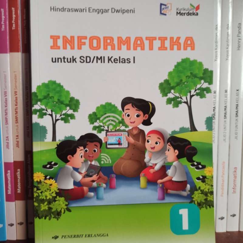 Jual Buku Informatika Kelas 1 Sd Erlangga Kurikulum Merdeka Di Seller ...