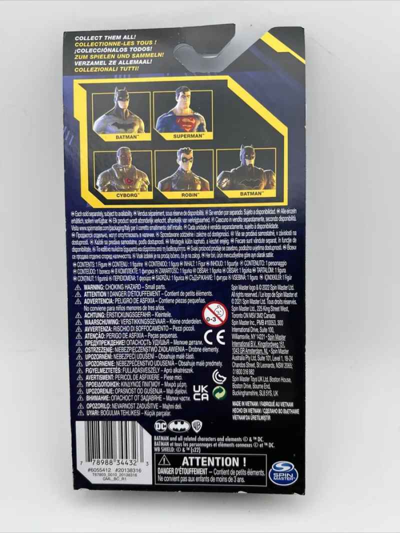 Jual Dc Comics Robin Action Figure 6 Inch Artikulasi Batman Spin Master ...