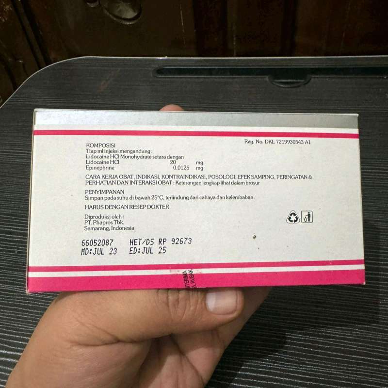 Jual Asli Dan Original Dijualpehacain Injeksi Per Box Utuh Di Seller ...