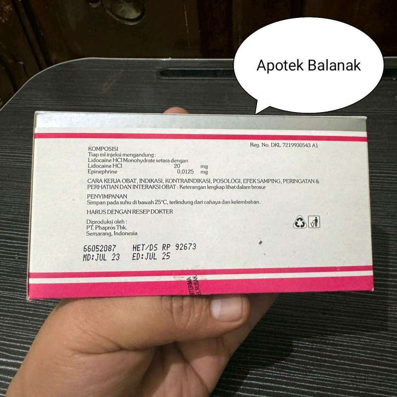 Jual Asli Dan Original Dijualpehacain Injeksi Per Box Utuh Di Seller ...