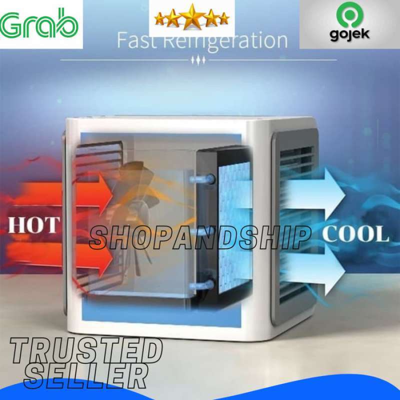 Promo Ac Portable Mini Kipas Cooler Penyejuk Ruangan Diskon 30% Di ...