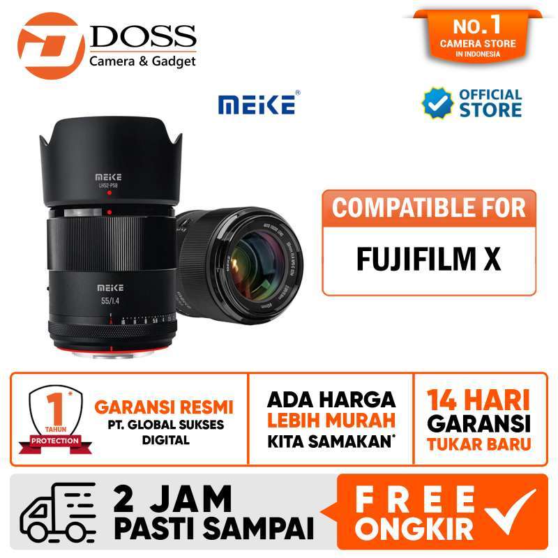 Jual Meike 55mm F1.4 Af Lens 55 Mm F/1.4 For Full-frame Equivalent Di ...