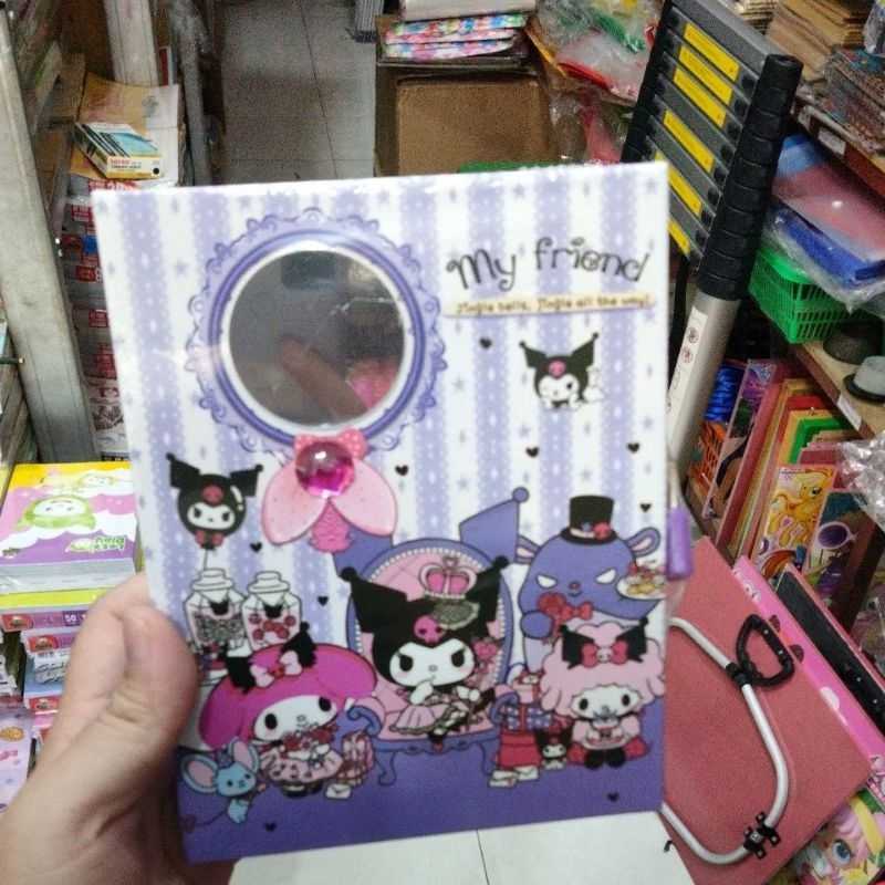 Jual Diary Gembok Sanrio Kuromi Cinamon Roll Melody Di Seller Jfc ...