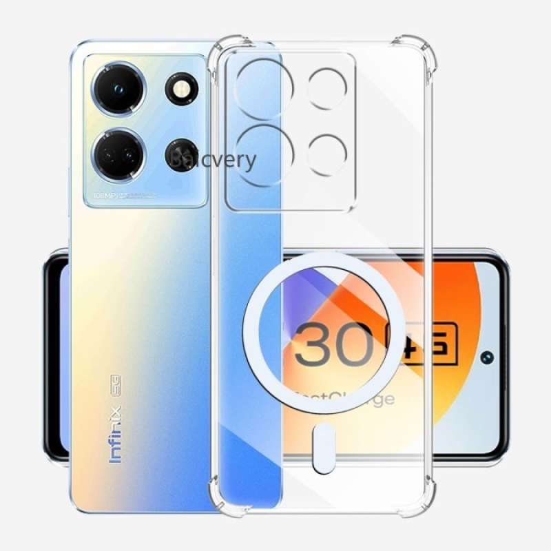 Promo Casing Infinix Note 30 30 Pro MagSafe Anti Crack Kori Cover ...