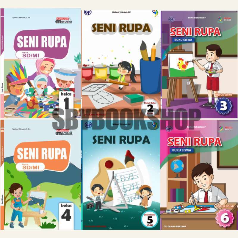 Jual K21 Pendamping Seni Rupa 1 2 3 4 5 6 - Cv Wahana Karya Jaya Gilang Pratama - Buku Siswa Sd ...