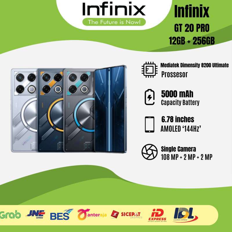 Jual Infinix Gt 20 Pro ( Ram 12gb + Rom 256gb ) - Garansi Resmi Di Seller Infinix Accessories ...