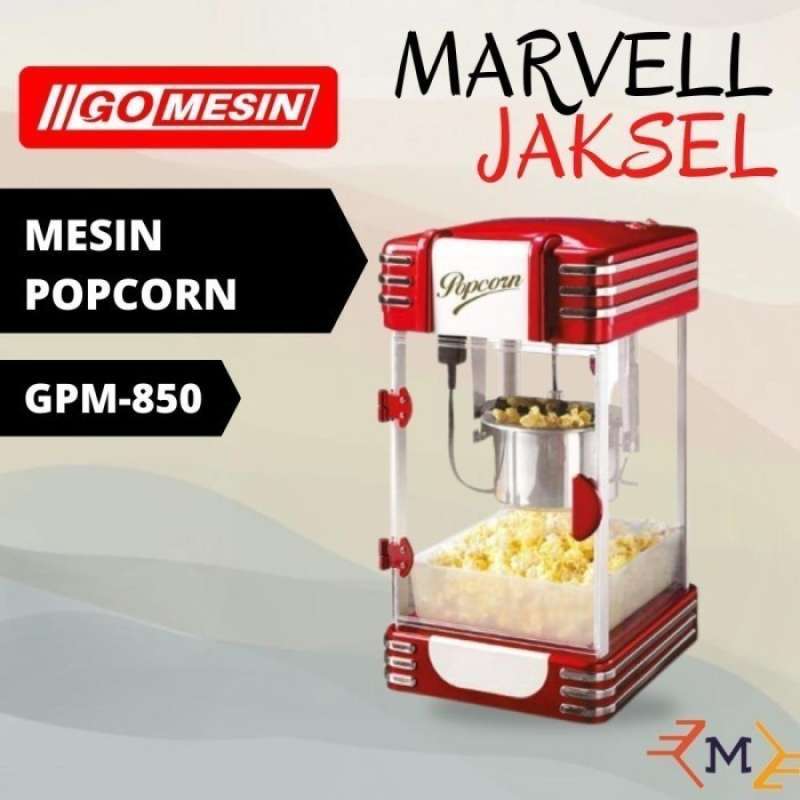 Jual Mesin Pembuat Popcorn Mini Gomesin Gpm 850 Mesin Popcorn Di Seller ...