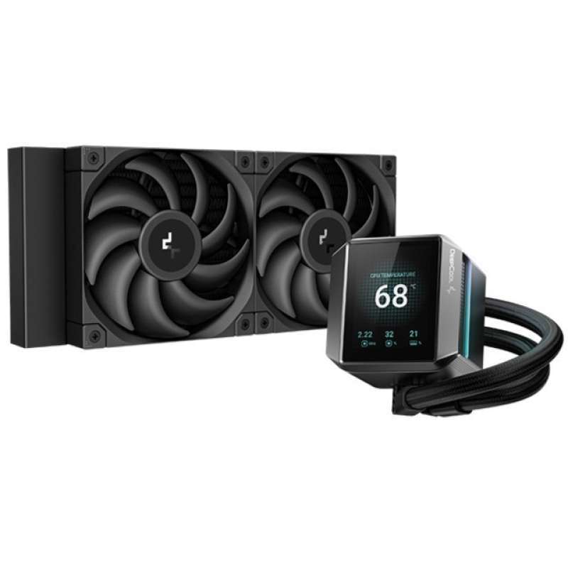 Jual Deepcool Mystique 240 Lcd (240mm) Liquid Aio Cpu Cooler Di Seller ...
