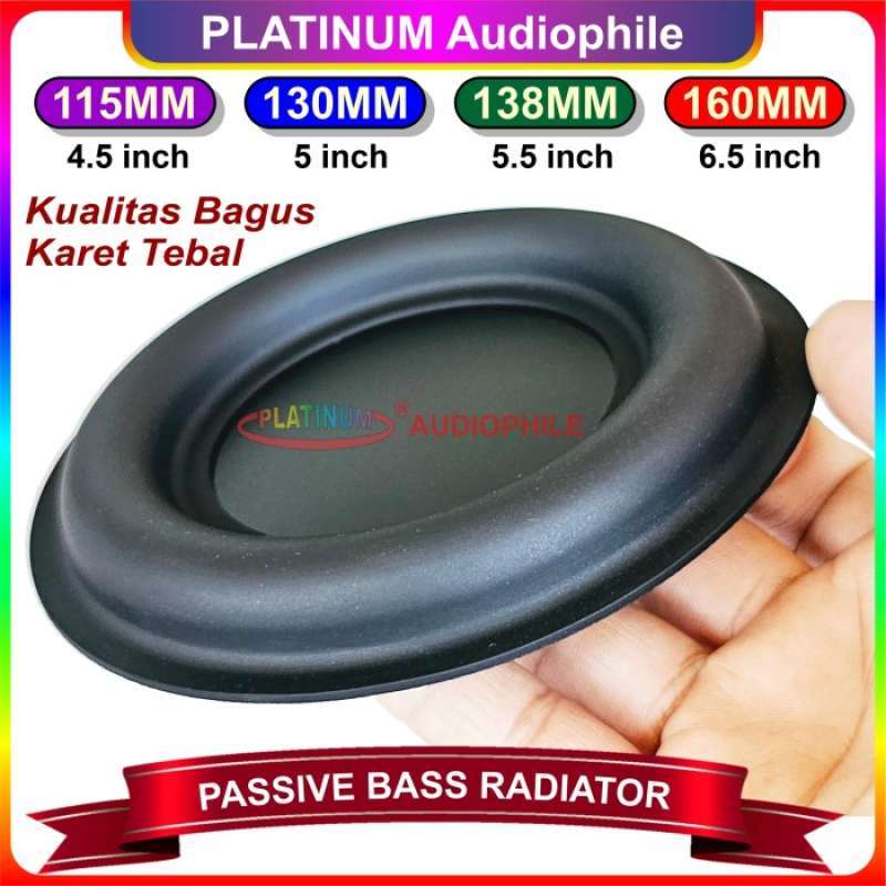 Jual Passive Bass Radiator 4 5 6 8 Inch 115 130 138 160mm Membran ...