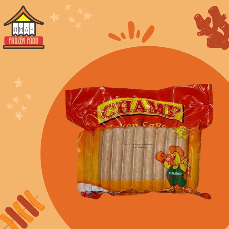Sosis Champ Logo Jual CHAMP Sosis Ayam / Sapi 375 Gram | Shopee