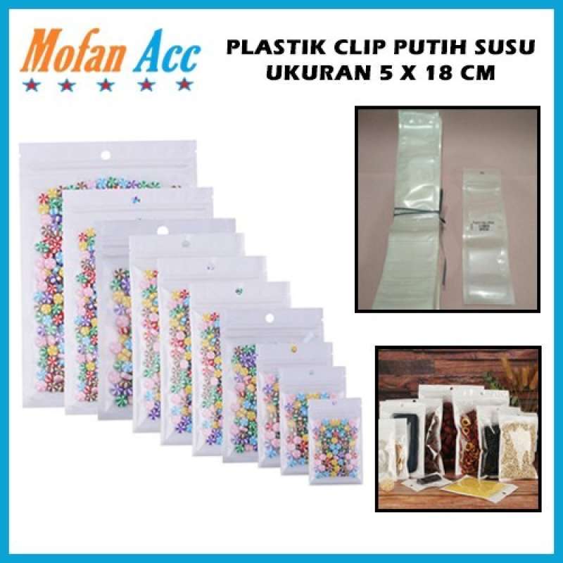 Jual Susu Isi Packing 100 Zipper Ziplock Plastic Ukuran Putih Panjang ...
