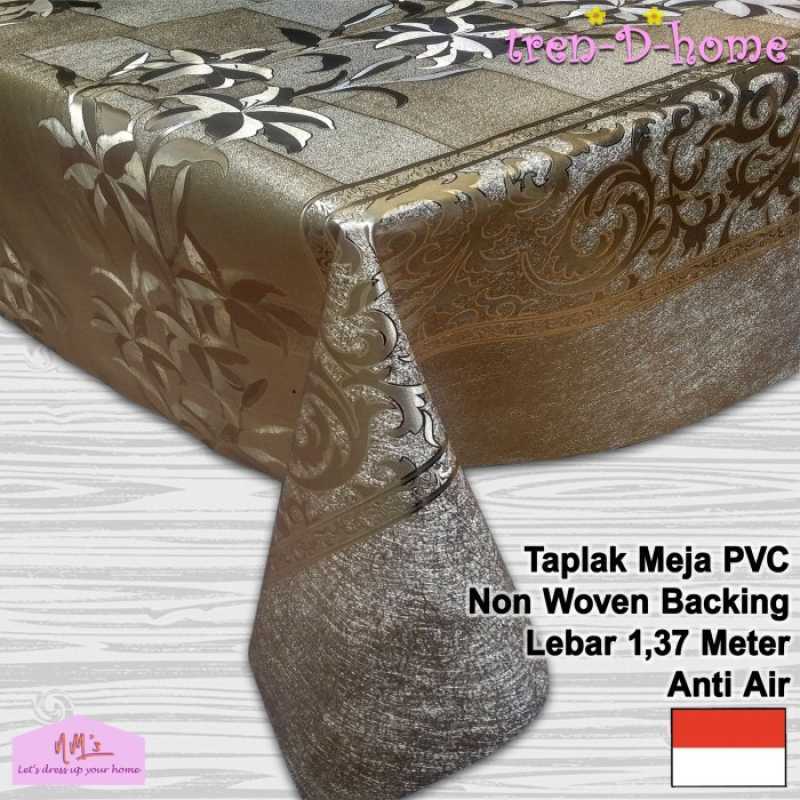 Jual Taplak Meja Makan Kulkas Plastik Pvc Meteran Ruang Tamu Anti Air ...