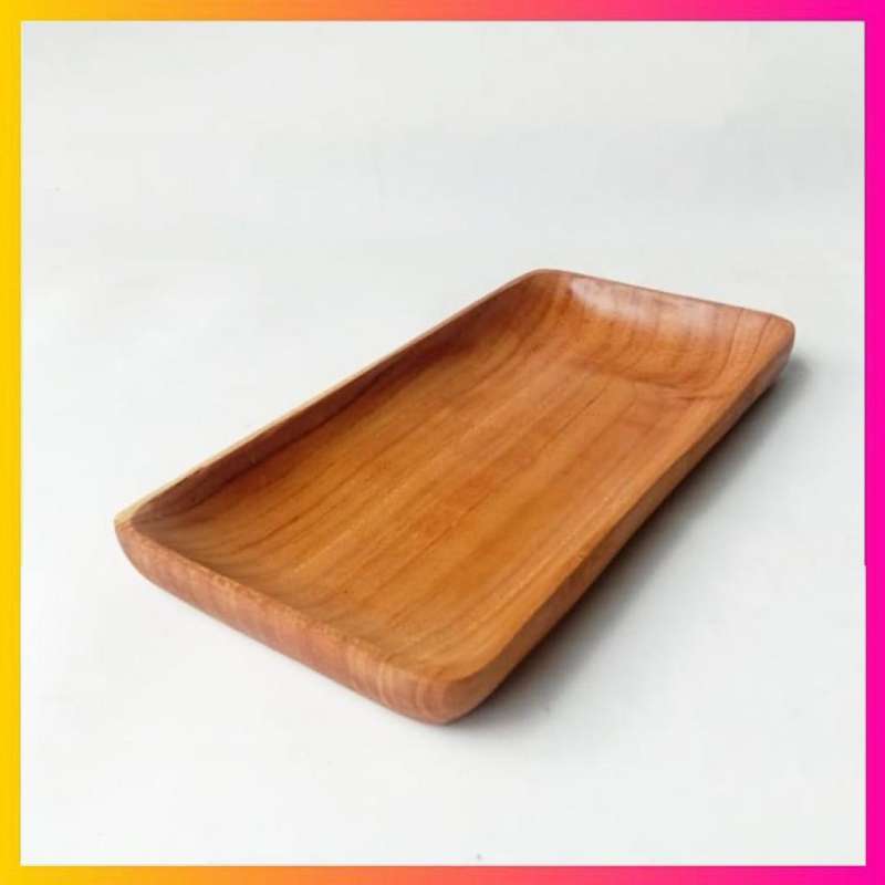 Jual Aruna Wooden Serving Tray Set / Nampan Kayu / Coofee Tray / Bill ...