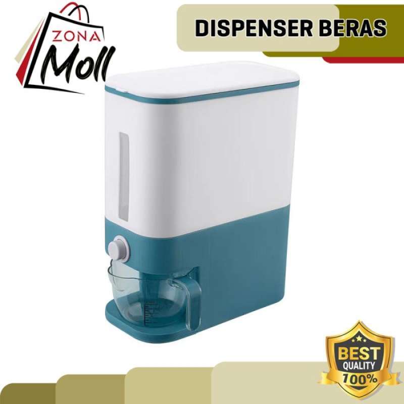 Jual Zm Rice Bucket Dispenser Beras 10kg Rice Dispenser Box 12 Liter ...