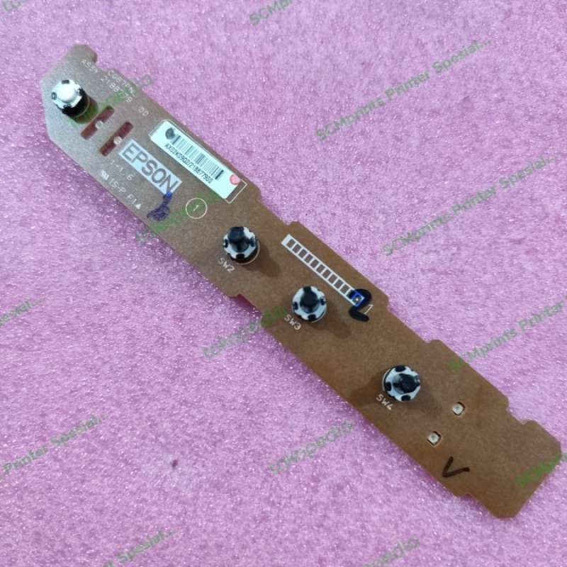 Promo Tombol Panel Epson L3110 L3210 Switch Power Led Tinta Pcb P/n ...