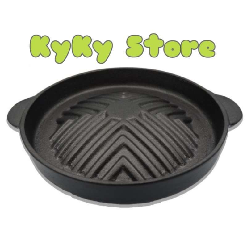 Jual Mini Bbq Round Grill - Panggangan Racha - Korean Mujigae Cast Iron ...