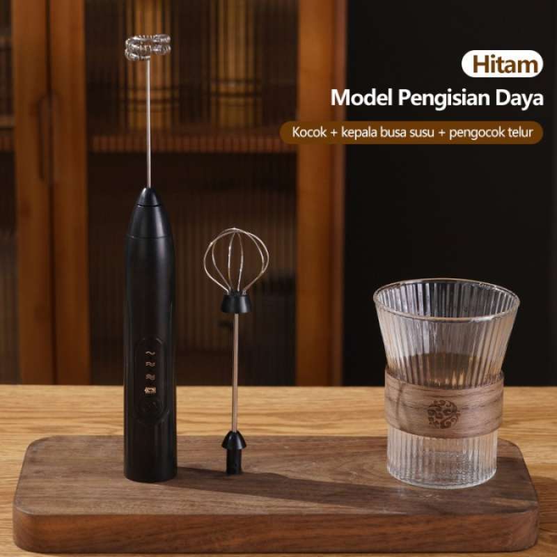 Jual Hand Mixer Mini Pengaduk Kopi Elektrik Kocokan Kopi Pengaduk ...