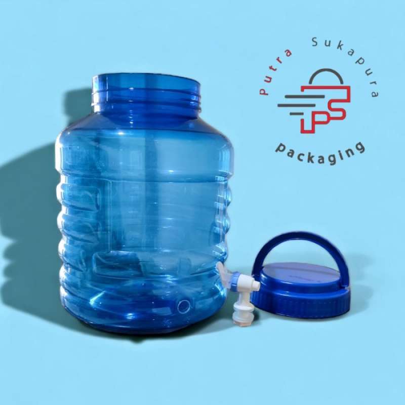 Jual Galon Kran 12 Liter / Galon Air Minum / Galon Cuci Tangan Gagang ...