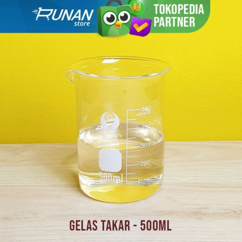 Jual Gelas Takar 500ml Beaker Glass 500 Ml Gelas Lab Ukur Measuring ...