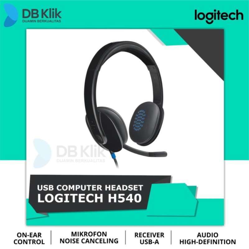 Promo Headset Usb Logitech H540 Diskon 23% Di Seller Indah Purnama Tech - Tegal Alur, Kota ...