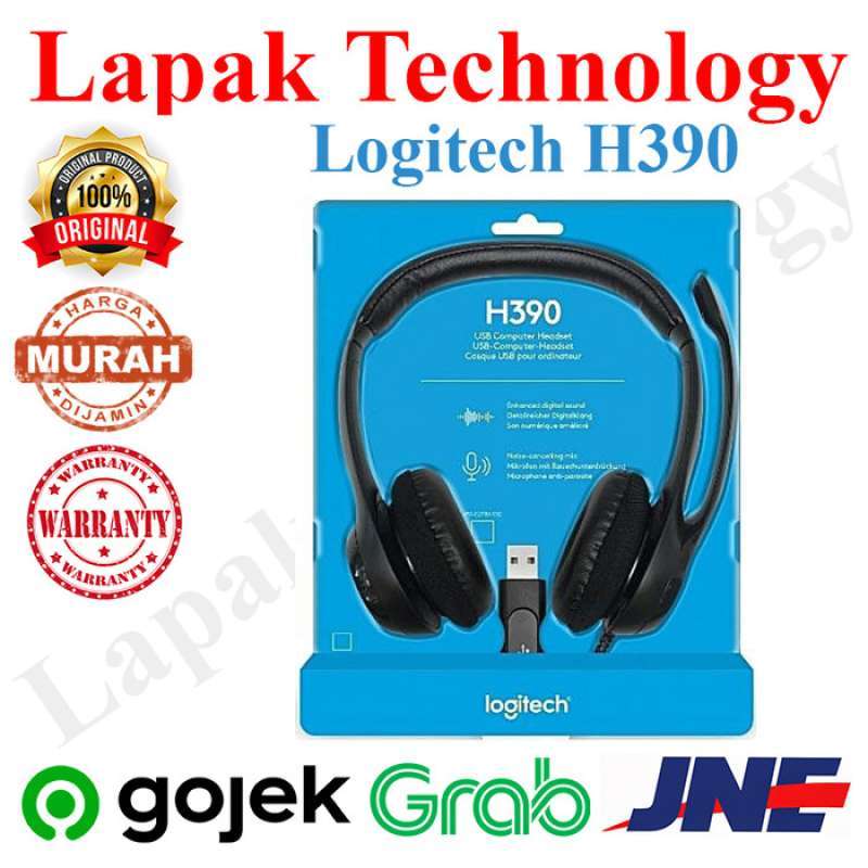 Promo Logitech Headset H390 / H 390 Usb Diskon 23% Di Seller Indah Purnama Tech - Tegal Alur ...