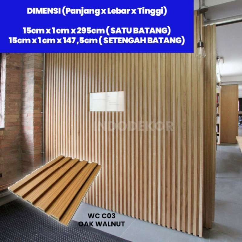 Jual Premium Wallpanel - Wallpanel Wpc / Wood Panel Composite / Flutted ...