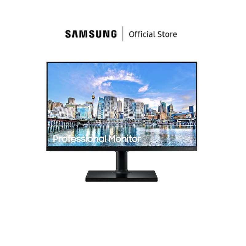 Promo Samsung Monitor 27” T45f 75hz Fhd Ips Bezel-less Monitor With ...