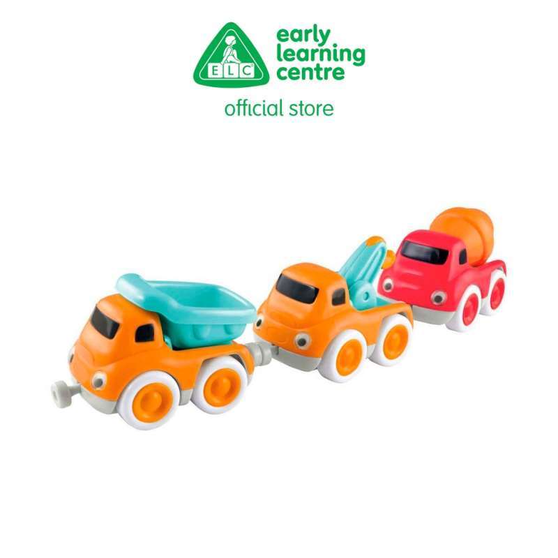 Jual Elc Whizz World Construction Vehicle Magnetic Trio Set - Mainan ...