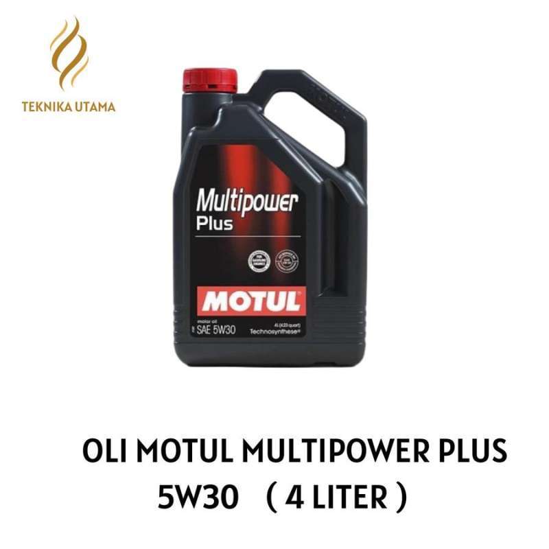 Jual Oli Mesin Motul Multipower Plus 5w-30 4l Di Seller Teknika Utama ...
