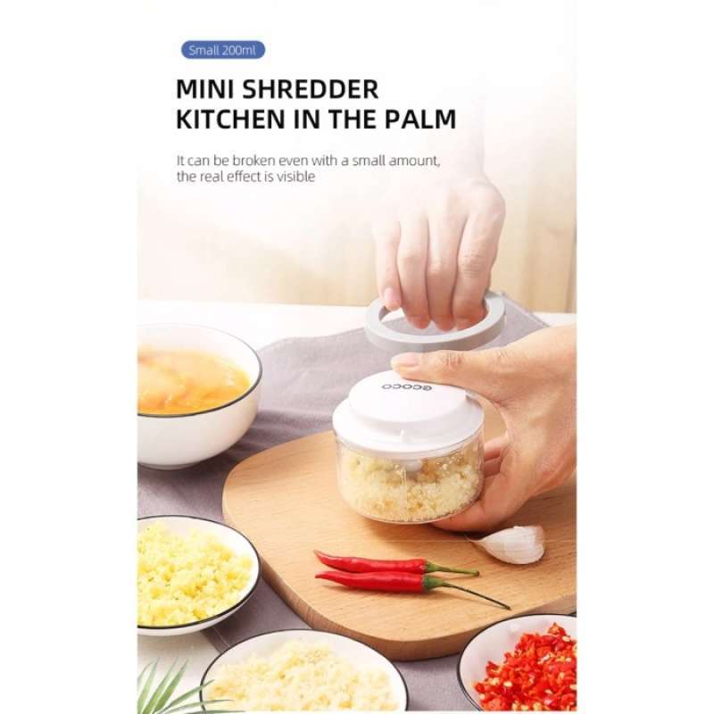 Promo Terbaik Blender Manual Mini Chopper 602 Diskon 32% Di Seller ...