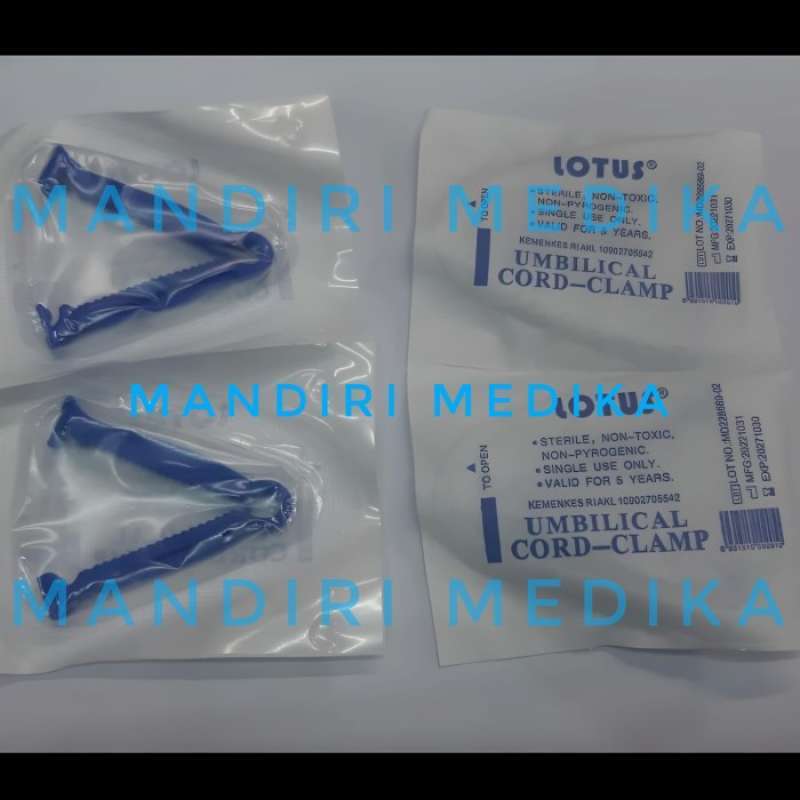 Jual Umbilical Cord Clamp Klem Penjepit Tali Pusat Bayi Isi 100 Lotus ...