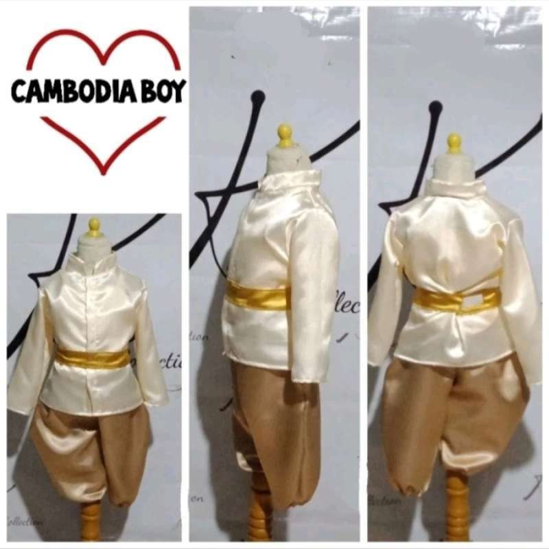 Jual Kostum Baju Adat Internasional Negara Kamboja Cambodia Boy Anak ...