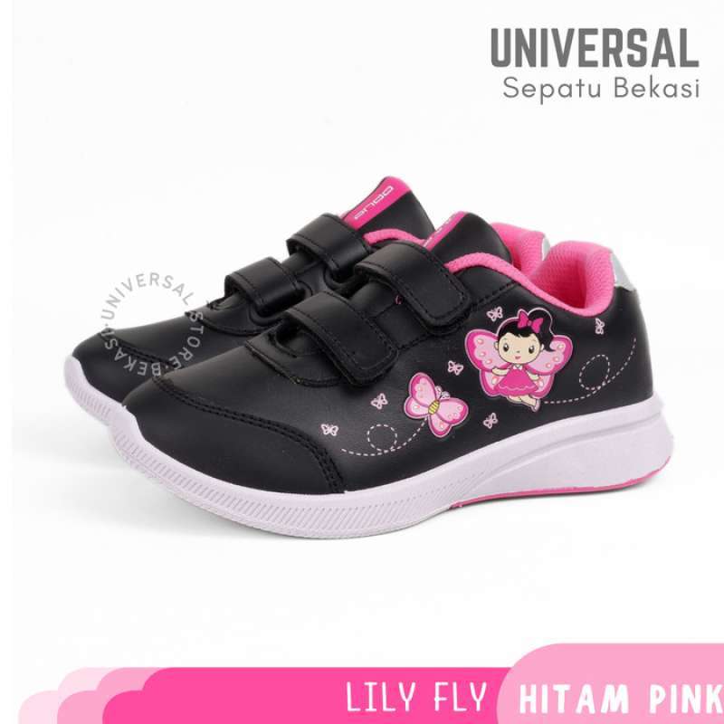 Jual Sepatu Sekolah Anak Tk Perempuan Usia 3 4 5 Tahun Ando Lily Pink ...
