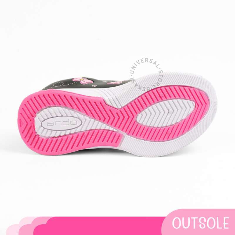 Jual Sepatu Sekolah Anak Tk Perempuan Usia 3 4 5 Tahun Ando Lily Pink ...