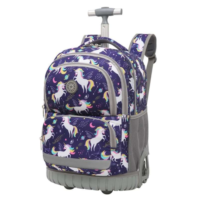 Jual Tas Punggung Ransel Trolley / Troli Sekolah Anak Sd Roda 6 Anti ...